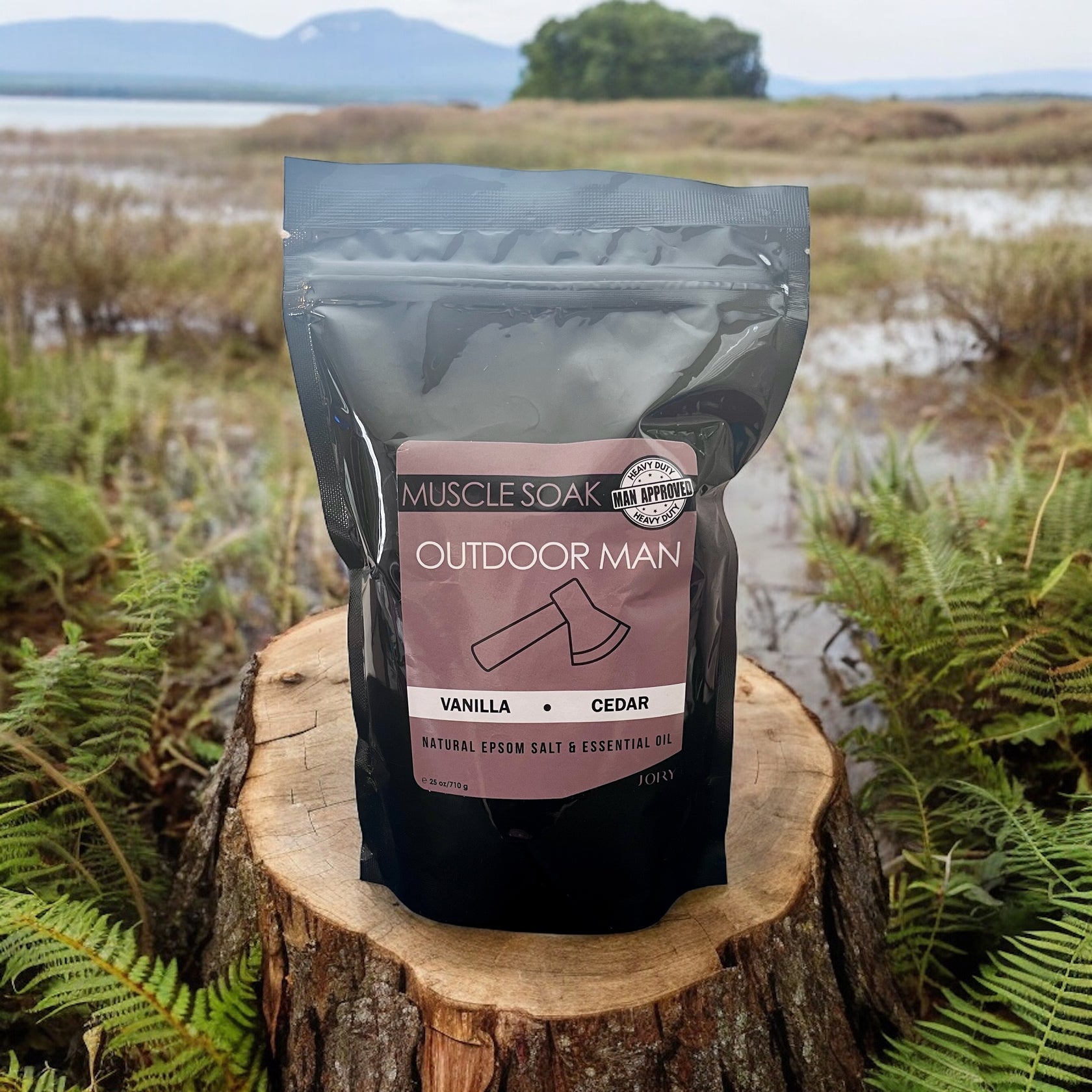 Essential Oil Men's Muscle Soak - Outdoor Man – Seasoned Earth, LLC